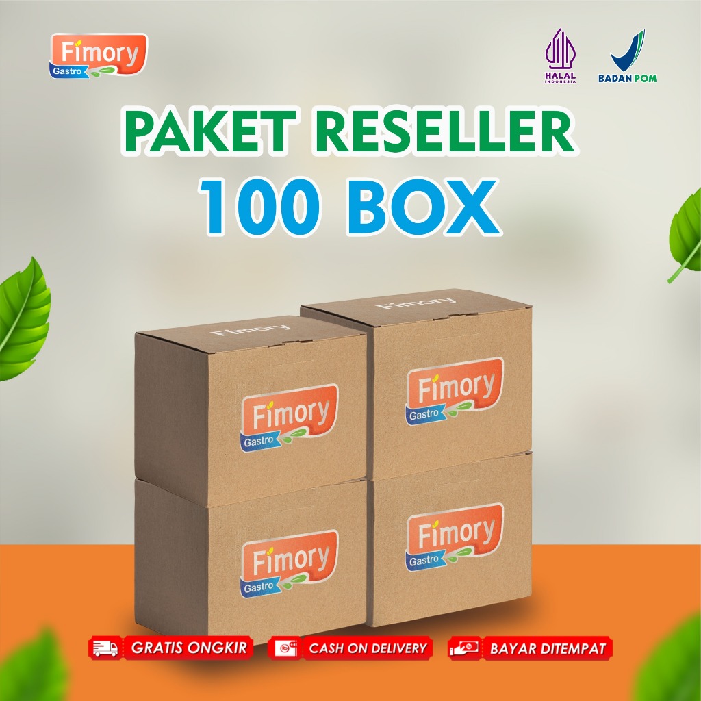 Jual Fimory Gastro Paket Reseller 100 pcs - obat mengatasi masalah Asam ...