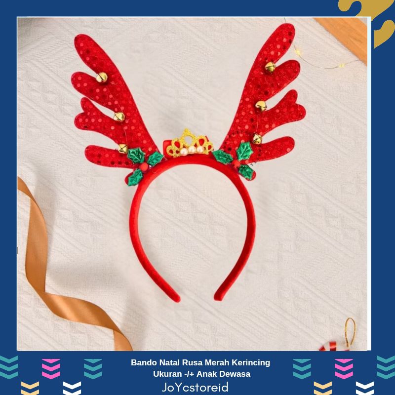 Jual Bando Rusa Natal | Bando Santa Natal | Bando Natal | Bando Merry ...