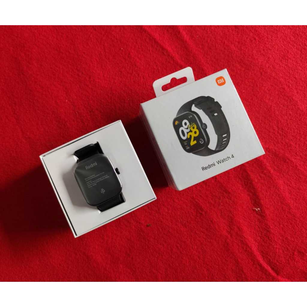 Jual Xiaomi Redmi Watch 4 Black Garansi Resmi Hingga November 2025 ...