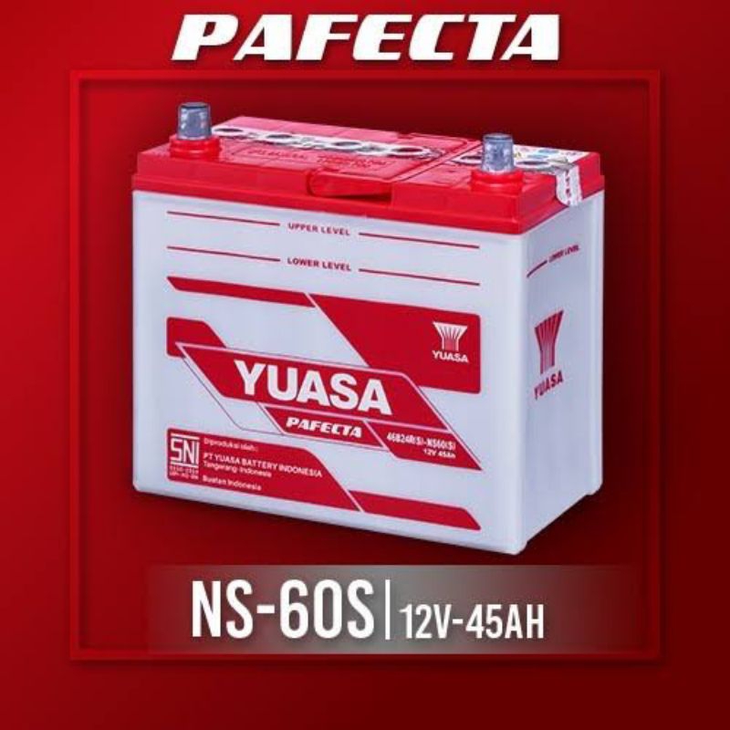 Jual aki accu basah YUASA NS60(S) Toyota Vios Soluna Honda Accord stream | Shopee Indonesia