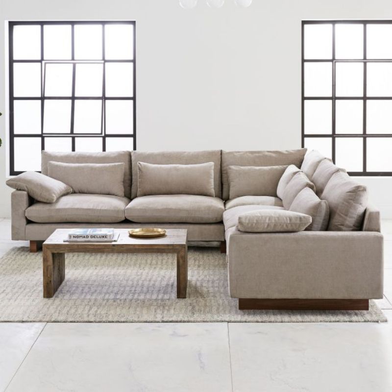 Jual SofaL Shape minimalis empuk dan nyaman ,sofa ruang keluarga ...