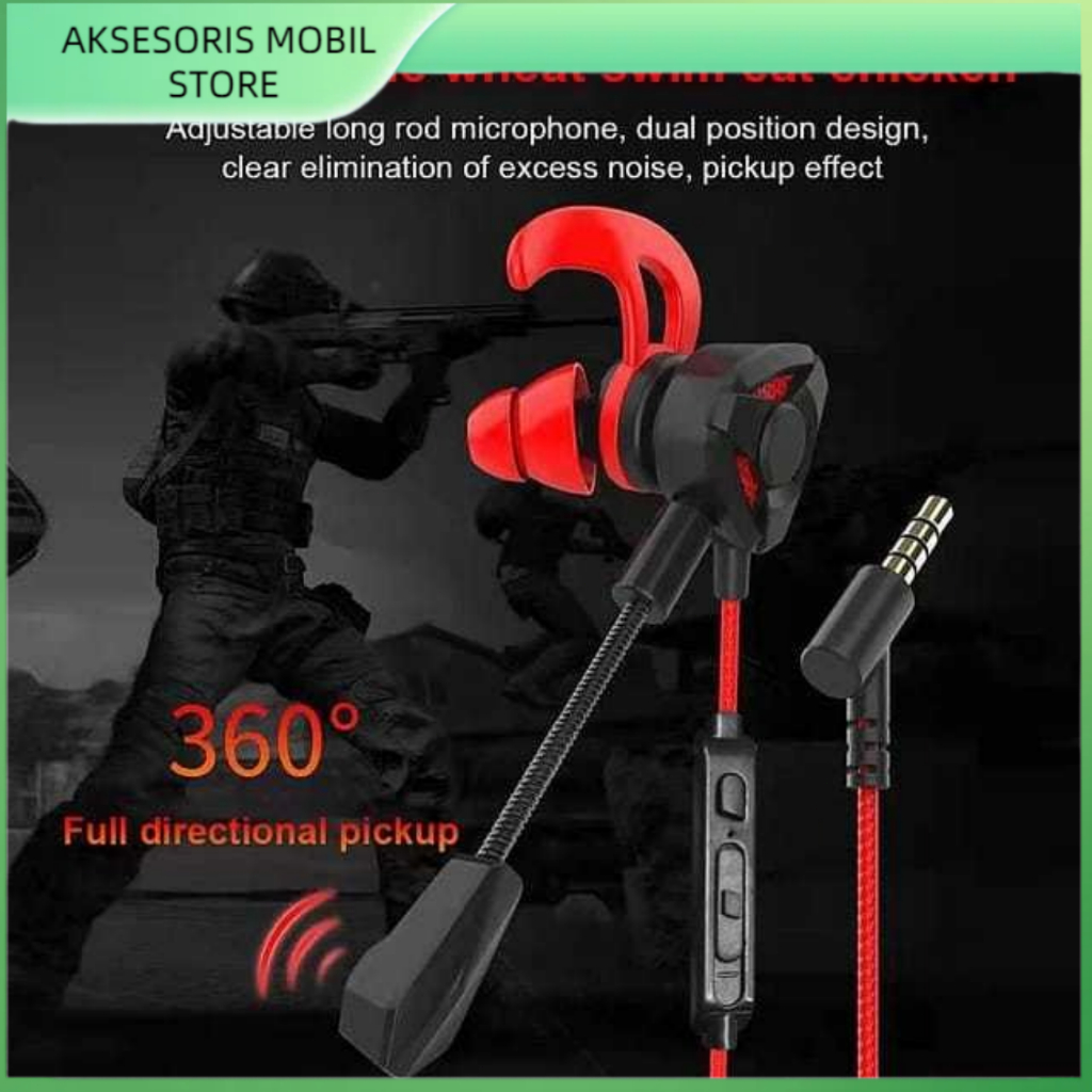 Jual Headset Gaming G9 PUBG Bass Noise Cancelling with Mic Mobile ...