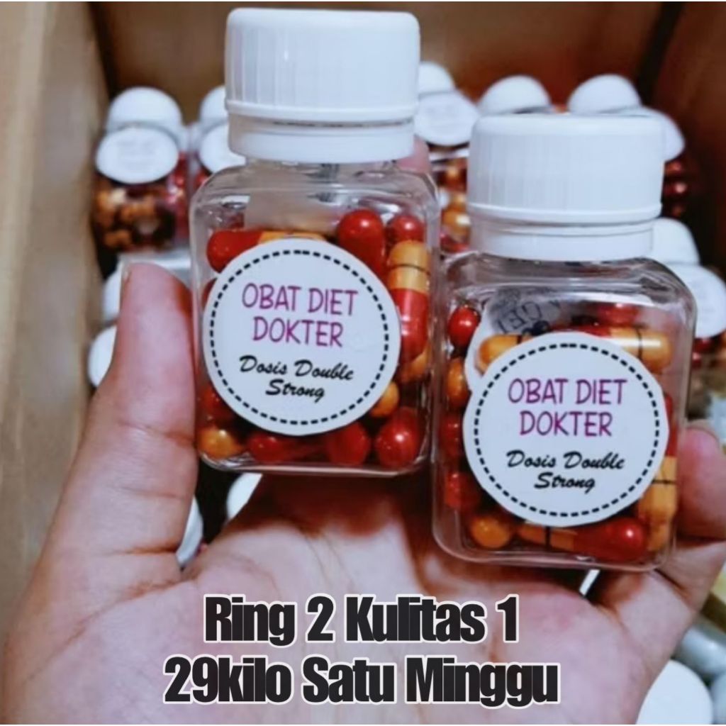 Jual obat diet ampuh / obat diet doble strong ring 2 kualitas 1 turun ...