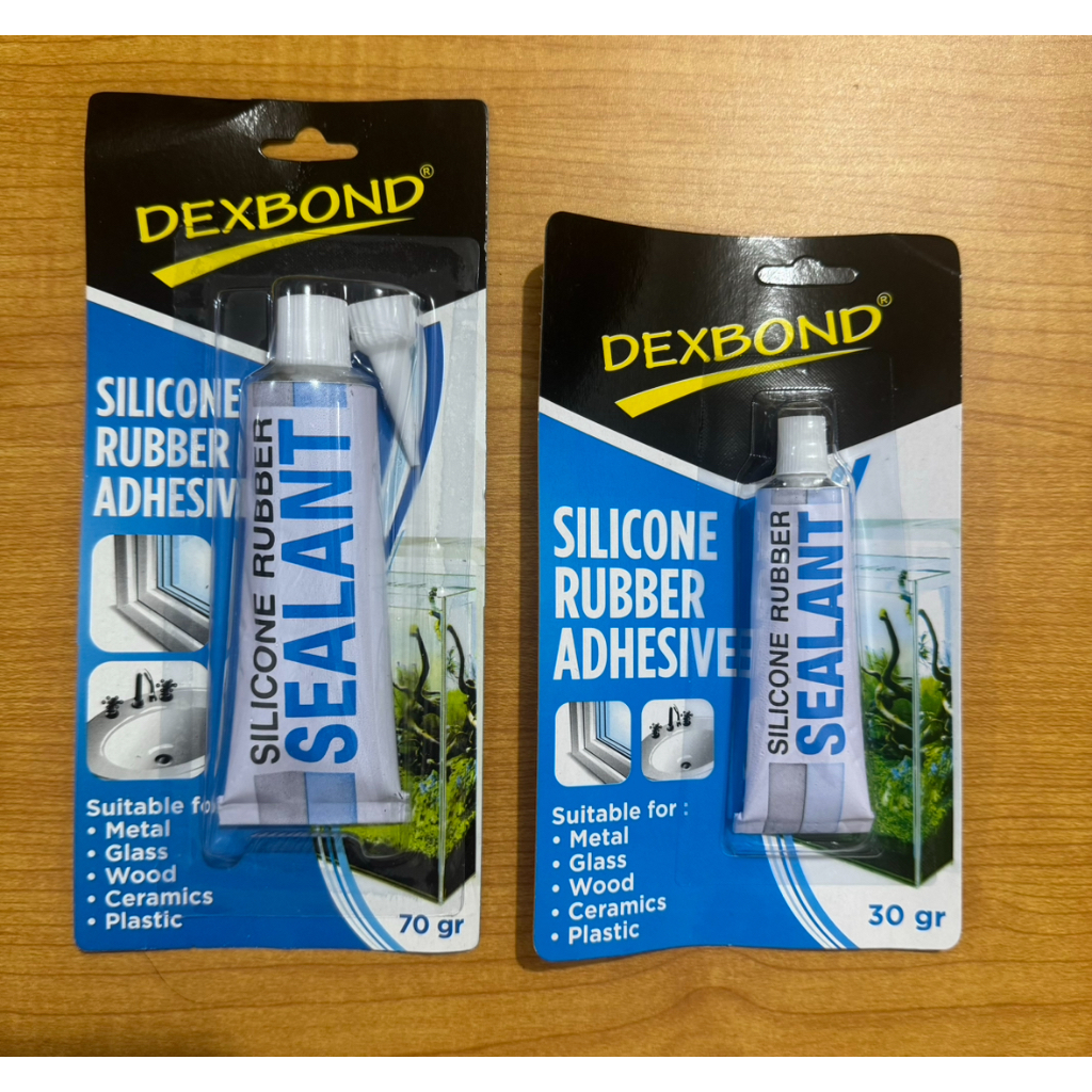 Jual Lem Kaca Sealant DEXBOND / Lem Silicone Rubber Adhesive Besar ...