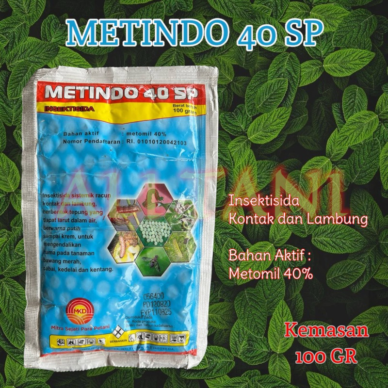 Jual Insektisida METINDO 25 WP dan 40 SP Kemasan 100 GR | Shopee Indonesia