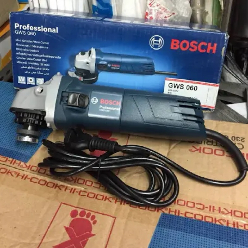 Jual Bosch GWS060 GWS 060 Mesin Gerinda Tangan 4" Grinder Gurinda ...