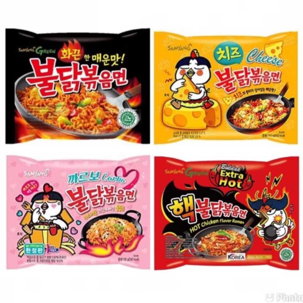 Jual MIE SAMYANG Varian Rasa (Mie instant) 140g | Shopee Indonesia