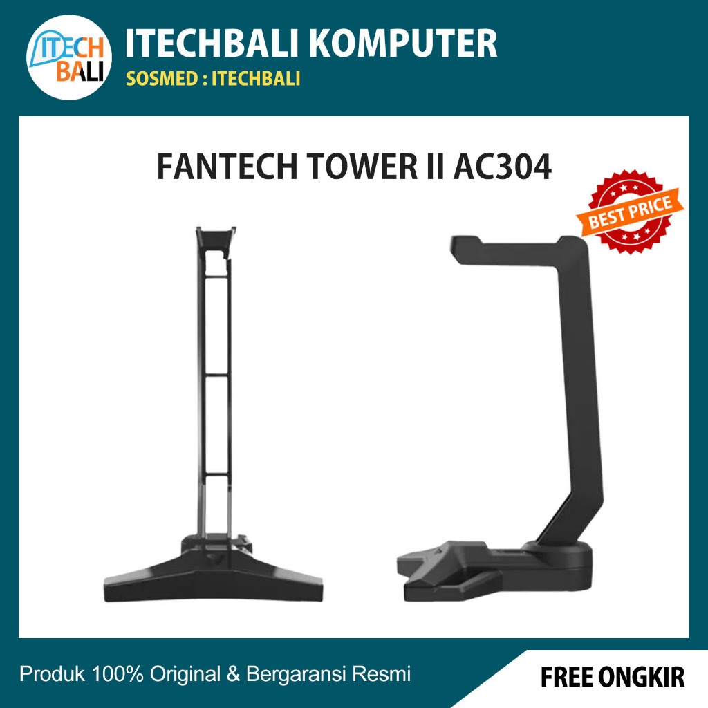 Jual Stand Headset Gaming Fantech TOWER II AC304/AC304 Pro | Shopee ...