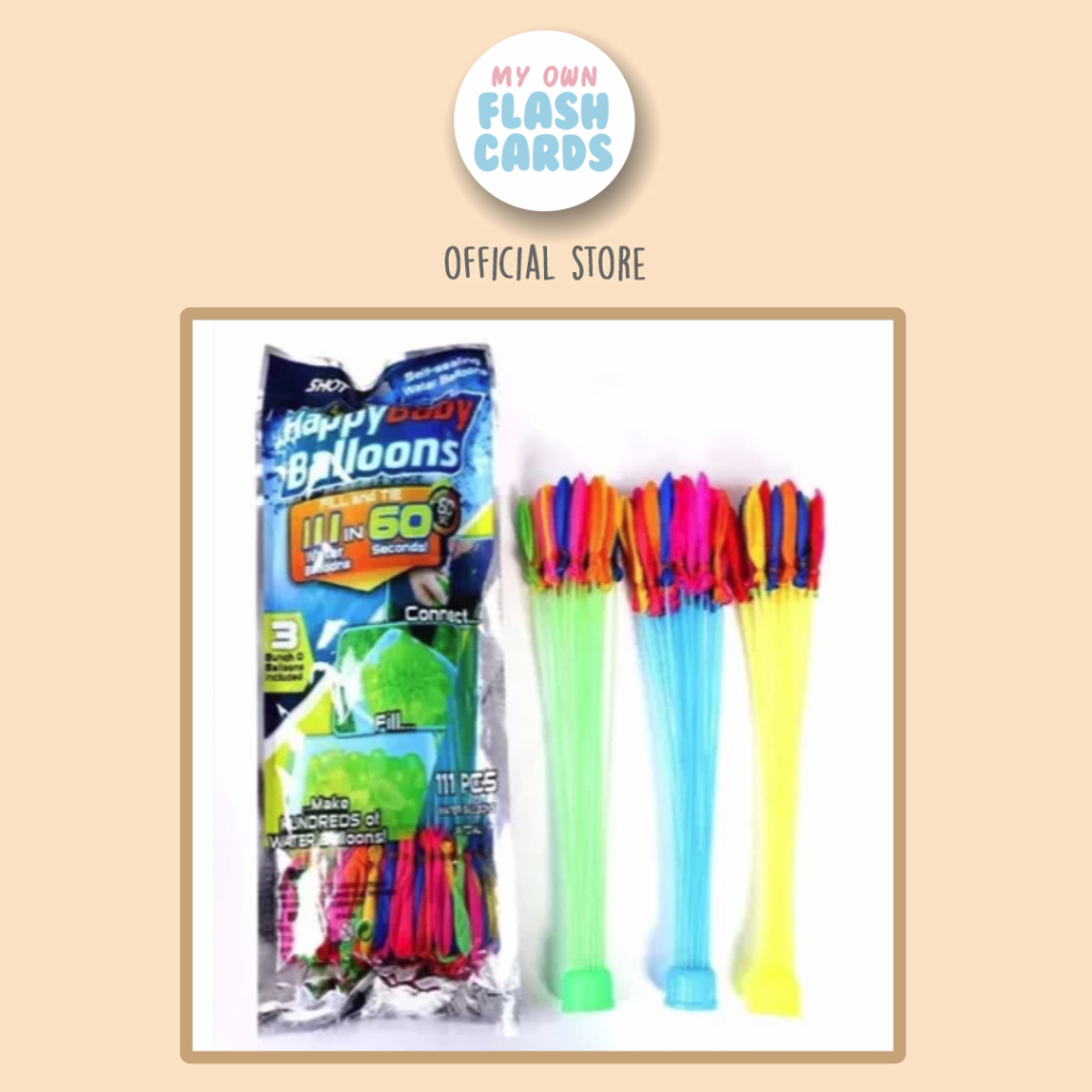 Jual 111 pcs Water Filled Balloons Magic Water Balloon Balon Air Mainan ...