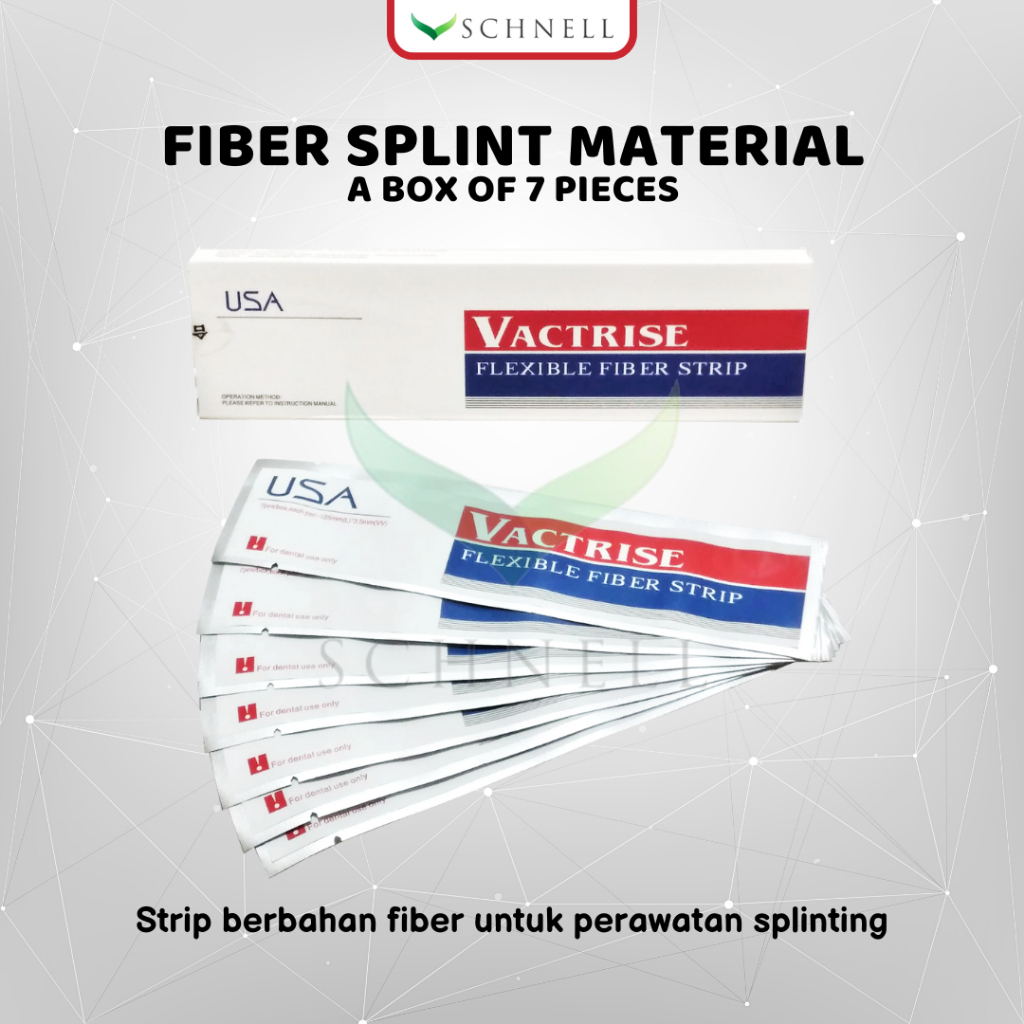 Jual Fiber Strip/Splint Material/Splinting Fiber/Gigi Goyang ...