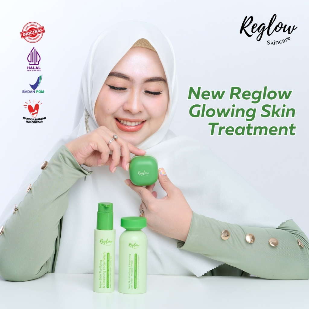Jual REGLOW GLOWING SKIN TREATMENT SERIES Kecantikan Glowing Treatment ...