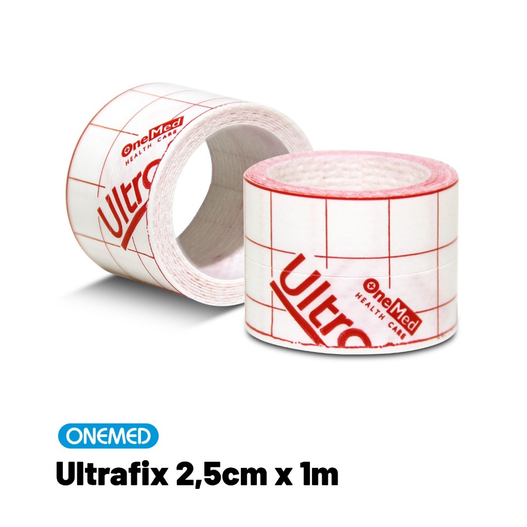 Jual ONEMED Ultrafix 2.5 cm x 1 m Roll - Plester Non Woven | Shopee ...