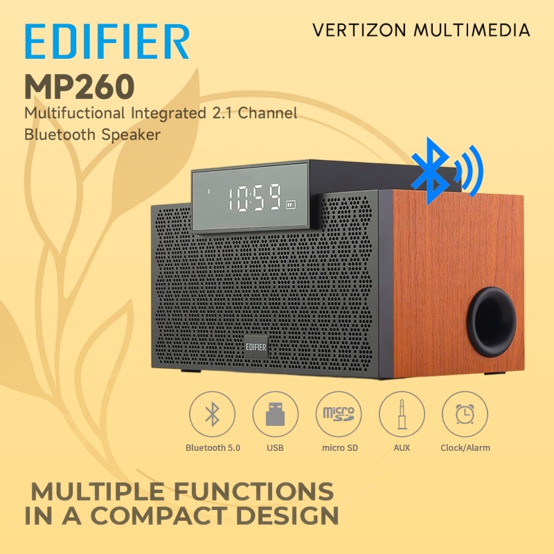 Jual Edifier MP260 Compact Multifunctional Bluetooth Speaker | Shopee ...