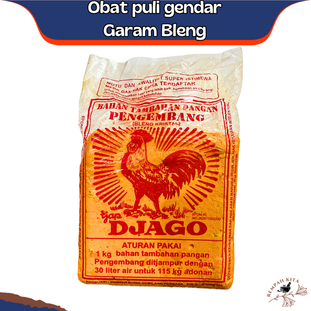 Jual Puli Gendar Garam Bleng Pengembang Kerupuk Dari Nasi Jago Besar ...