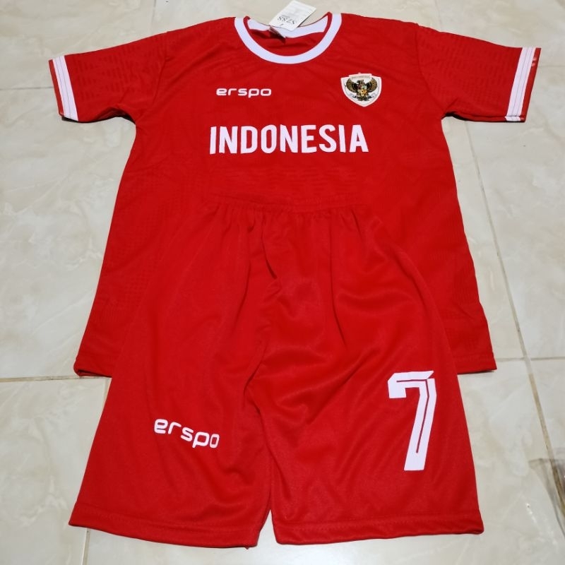Jual JERSEY BAJU BOLA MARSELINO ARHAN SETELAN ANAK TIMNAS INDONESIA ...