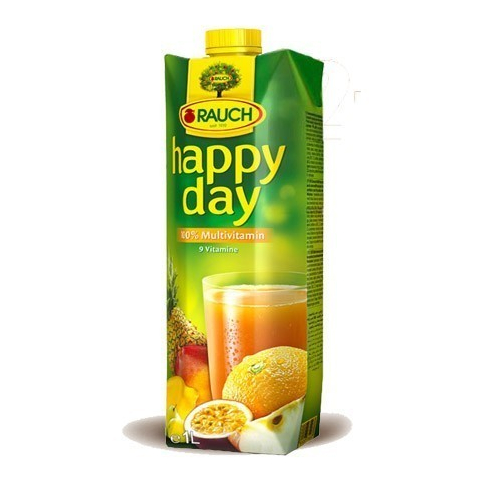 Jual Happy Day 100% Multivitamin Fruit Juice / Minuman Jus Buah 1 Liter ...