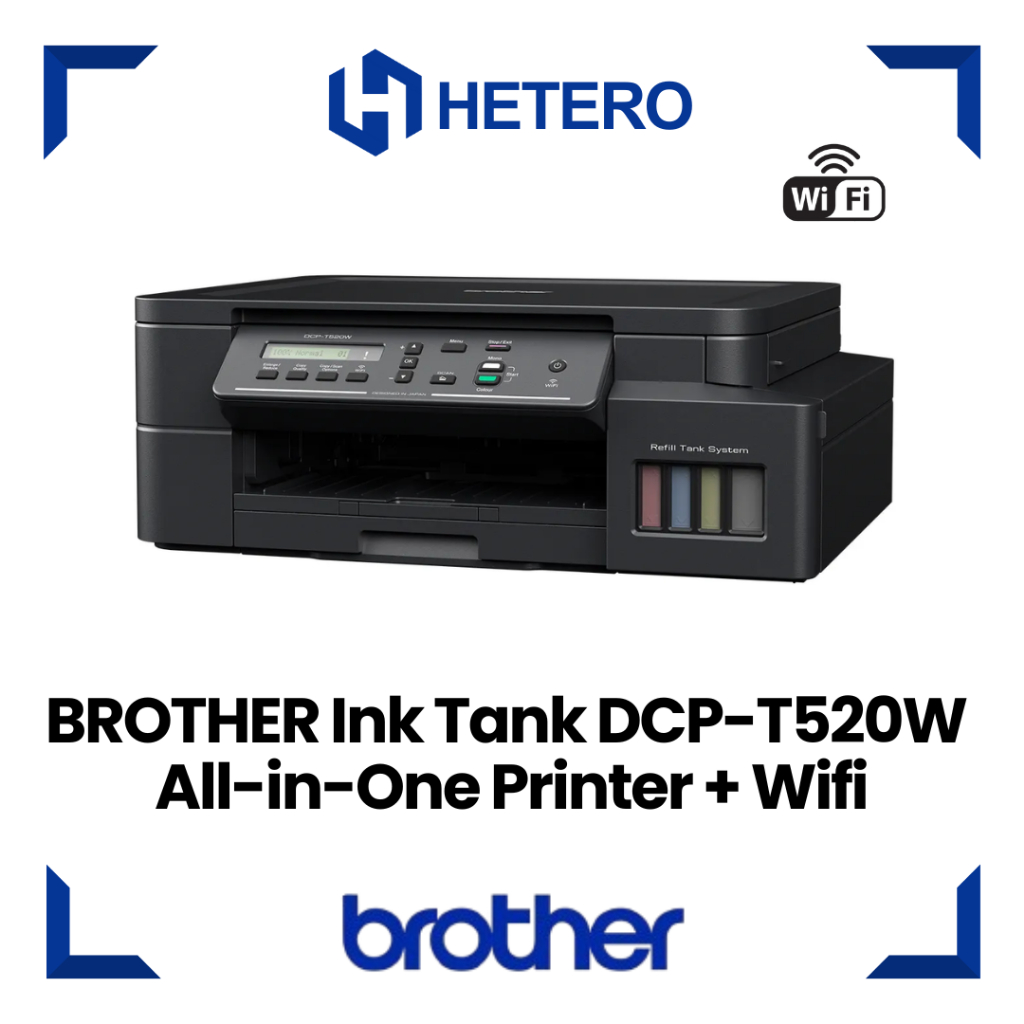 Jual BROTHER DCP-T520W Print Copy Scan Wifi DCP-T520W | Shopee Indonesia