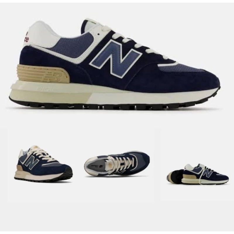 Jual Sepatu New Balance 574 Legacy Navy | Shopee Indonesia