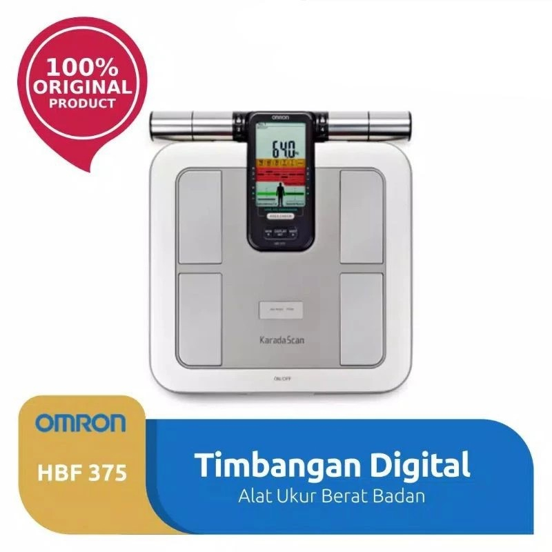 Jual Karada Scan Omron HBF 375 Body Fat Composition Monitor | Shopee ...