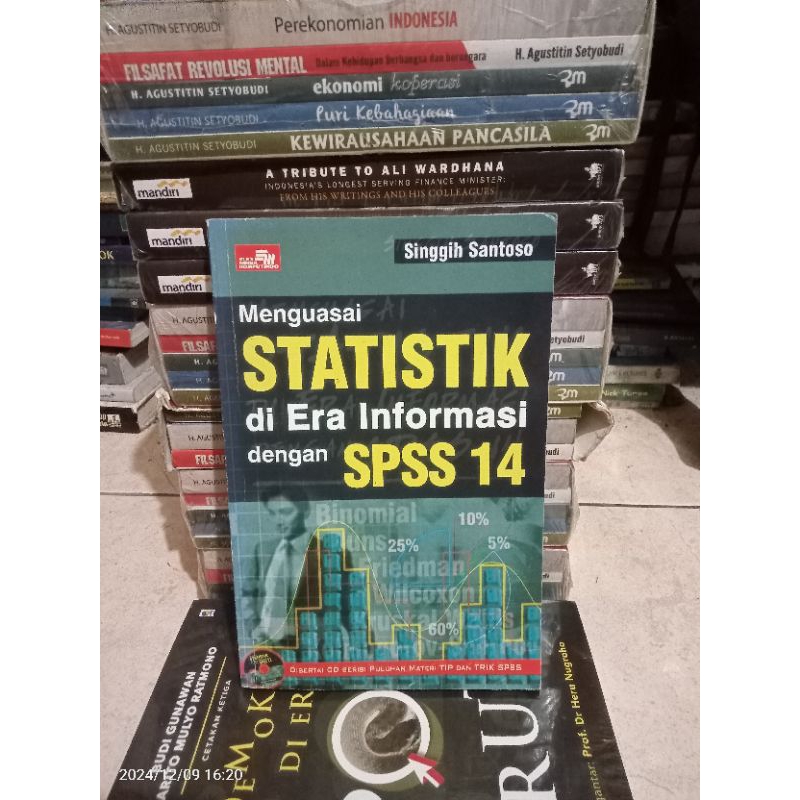 Jual ORI BUKU MENGUASAI STATISTIK DI ERA INFORMASI DENGAN SPSS 14 | Shopee Indonesia