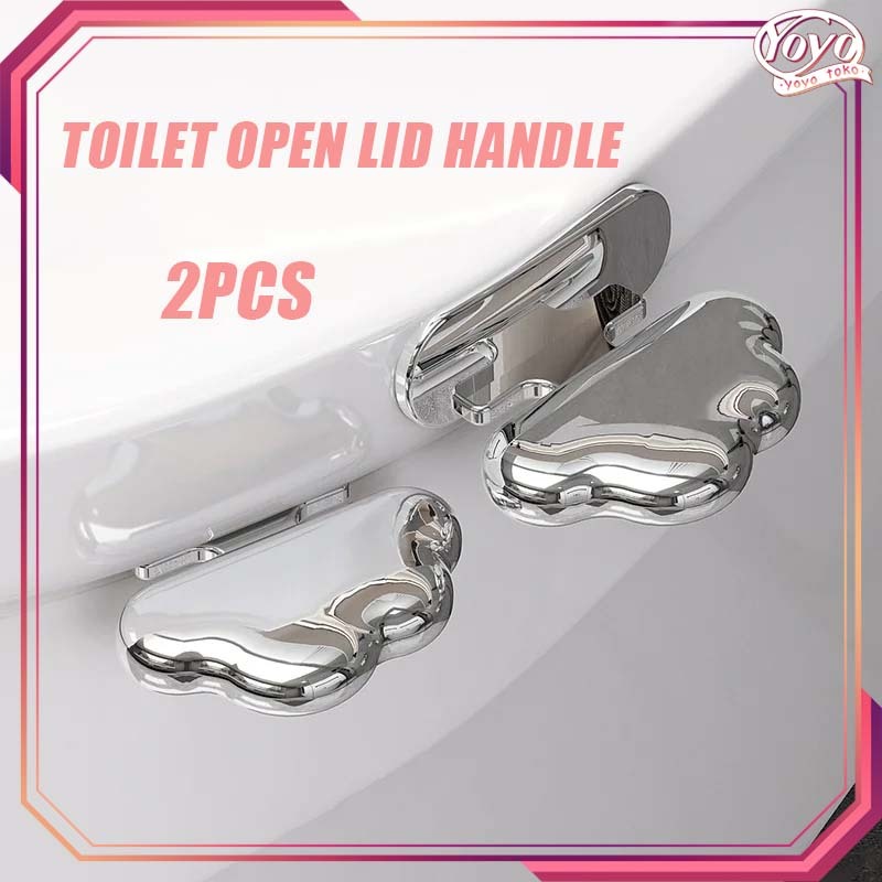 Jual Pegangan Tutup Closet Duduk WC Hook Handle Pembuka Pintu Lemari ...