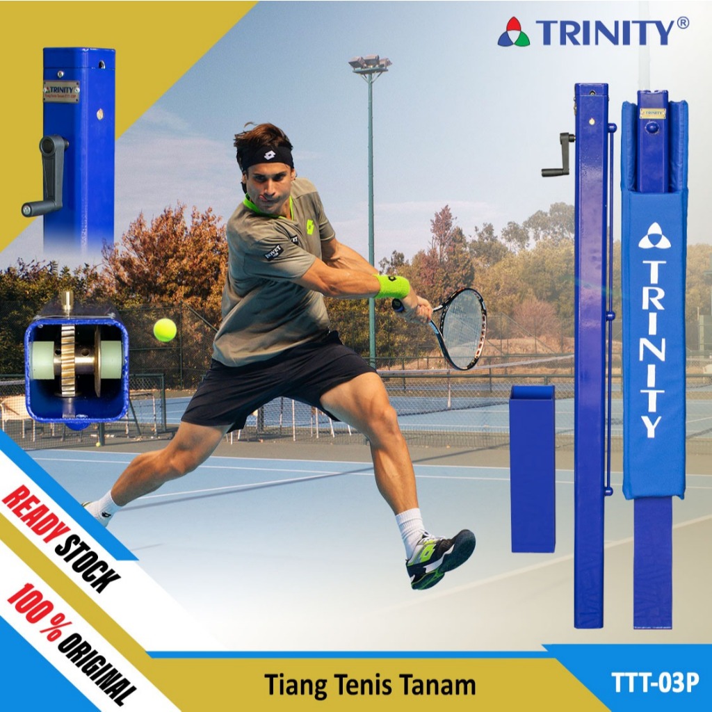 Jual Tiang Tenis Tanam Trinity TTT-03P | Shopee Indonesia