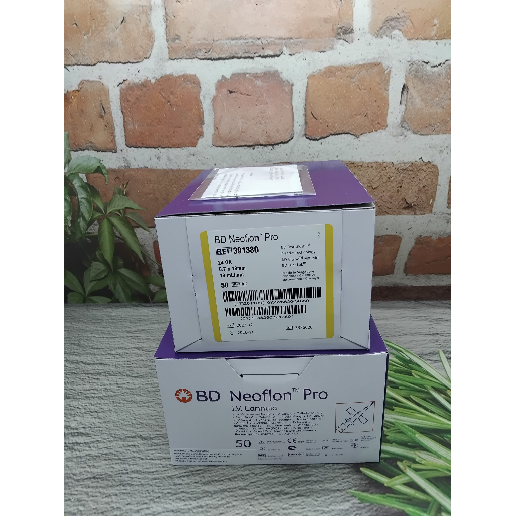 Jual BD NEOFLON PRO I.V. CANNULA 24 GA | Shopee Indonesia