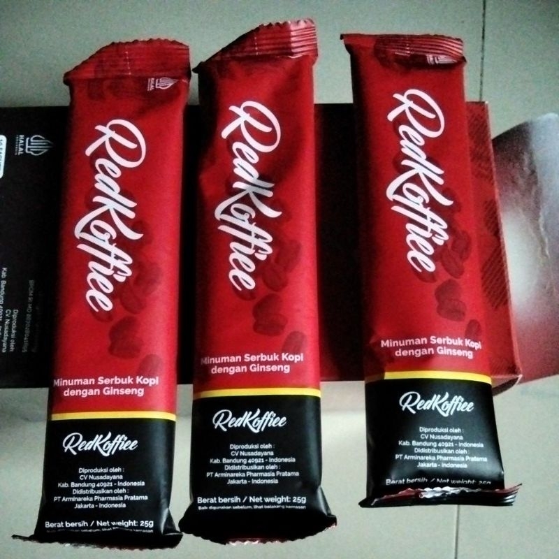 Jual Kopi merah/Redkoffiee/kopi ecer (KEMASAN BARU) | Shopee Indonesia