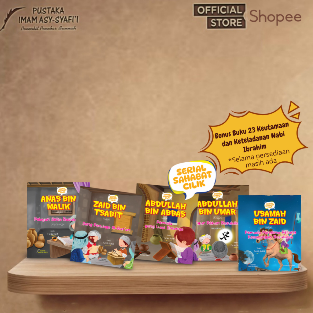 Jual Serial Sahabat Cilik - SET - Pustaka Imam Syafii | Shopee Indonesia