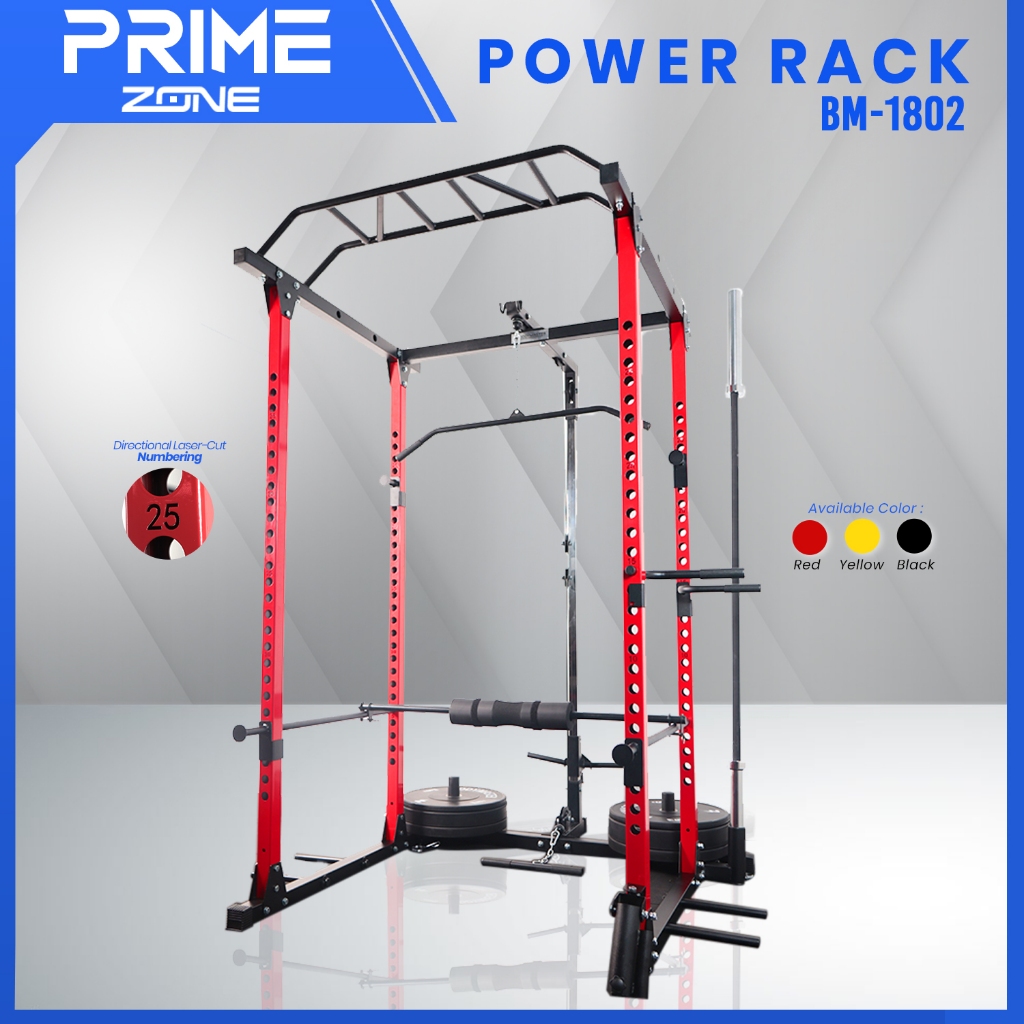 Jual BODYMASTER Power Rack BM-1802 - Home Gym Power Cage Bench Press ...