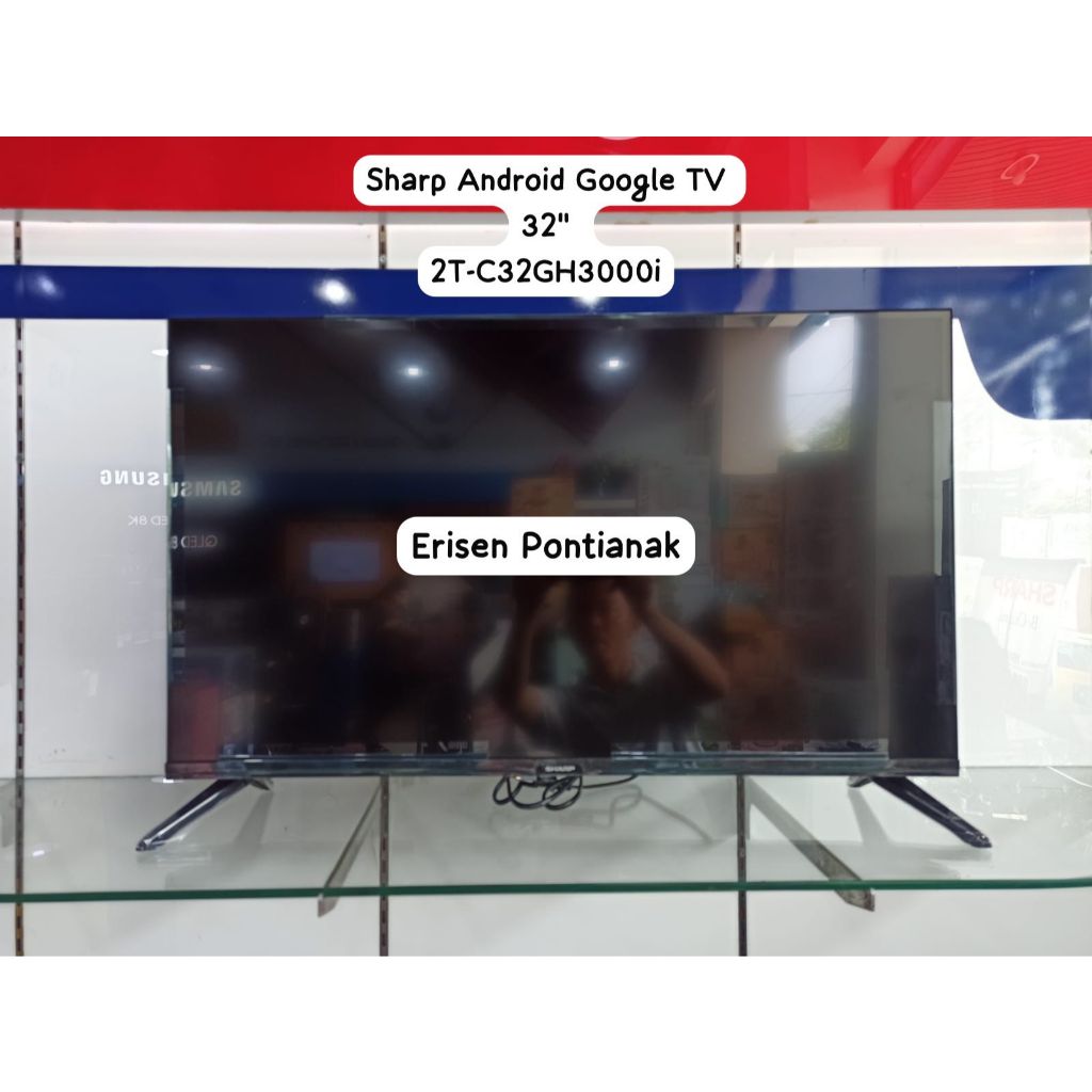 Jual LED TV 32 INCH SHARP 2K GOOGLE ANDROID TV 2T-C32GH3000I NEW !! | Shopee Indonesia