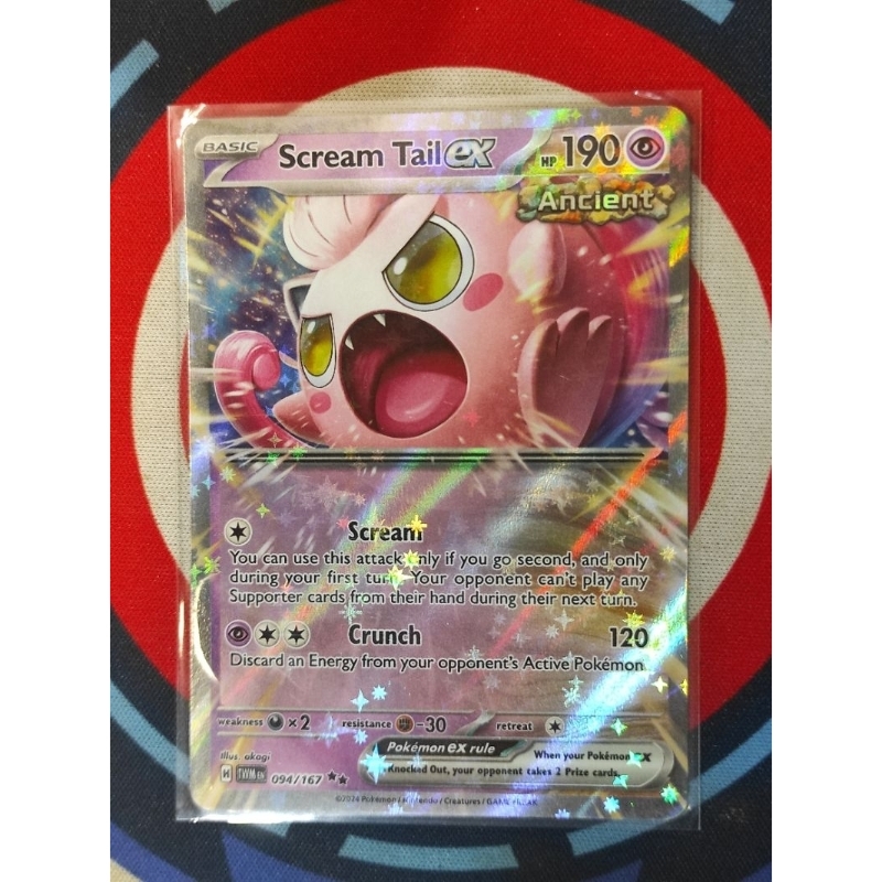 Jual Scream Tail ex 094/167 RR Ancient Pokemon TCG English Twilight ...