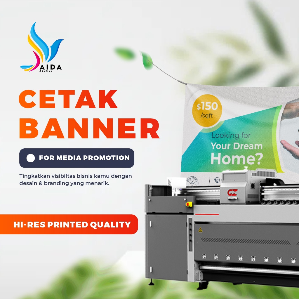 Jual Aida Grafika Cetak Banner Spanduk Outdoor Flexi Banner 280 Gsm ...