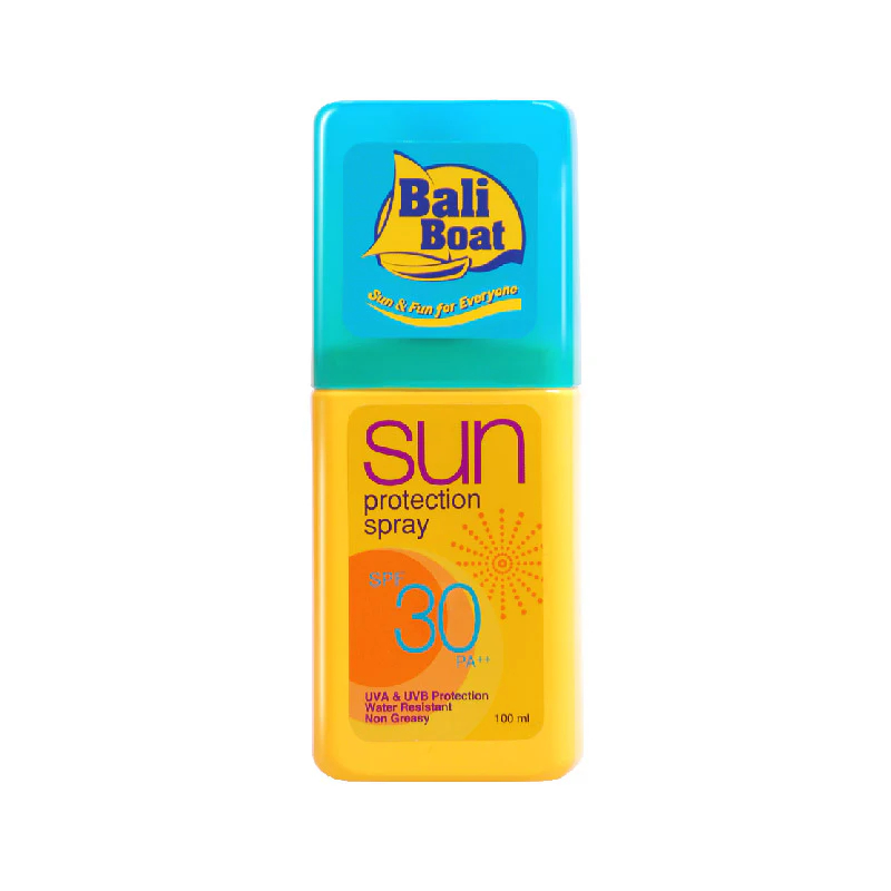 Jual BALI BOAT SUN PROTECTION SPRAY SPF 30 PA++ 100ML | Shopee Indonesia
