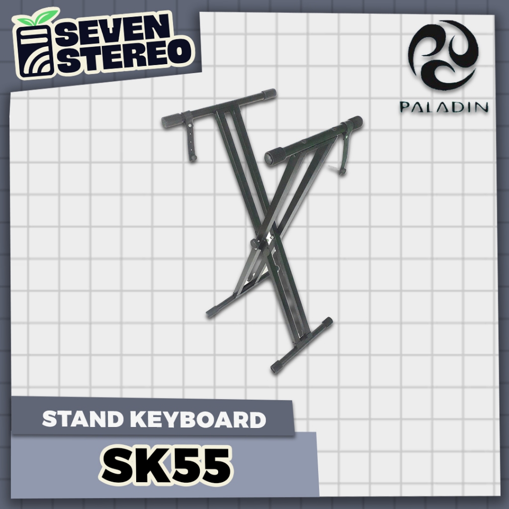 Jual Stand Keyboard Double Universal Paladin SK55 | Shopee Indonesia