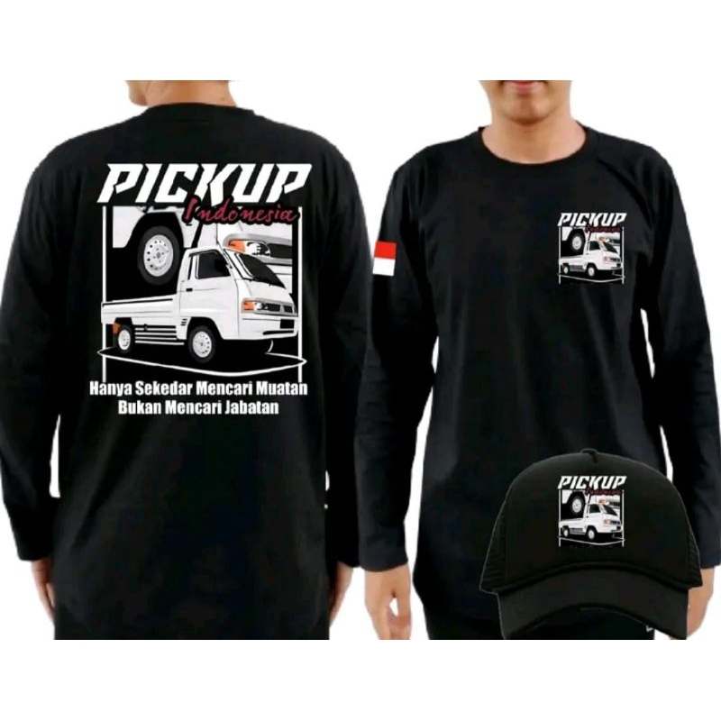 Jual KAOS PICK UP INDONESIA HANYA SEKEDAR MENCARI MUATAN LENGAN PANJANG ...