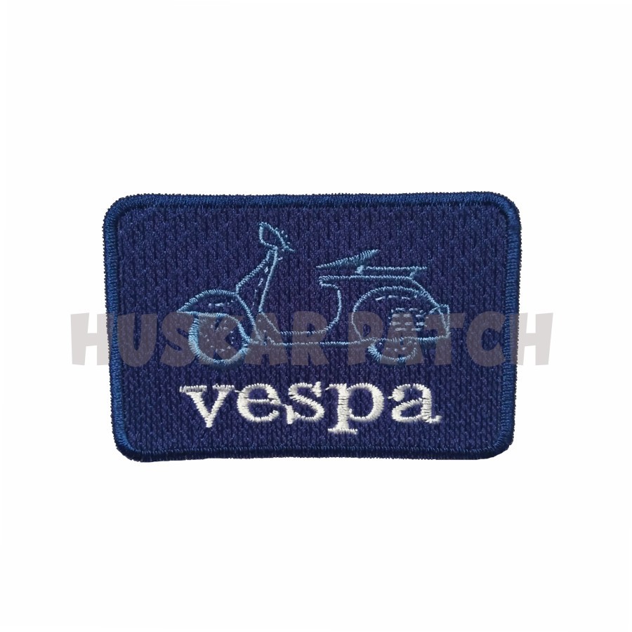 Jual PATCH BORDIR EMBLEM BORDIR VESPA PIAGGIO AKSESORIS EMBLEM JAHIT ...