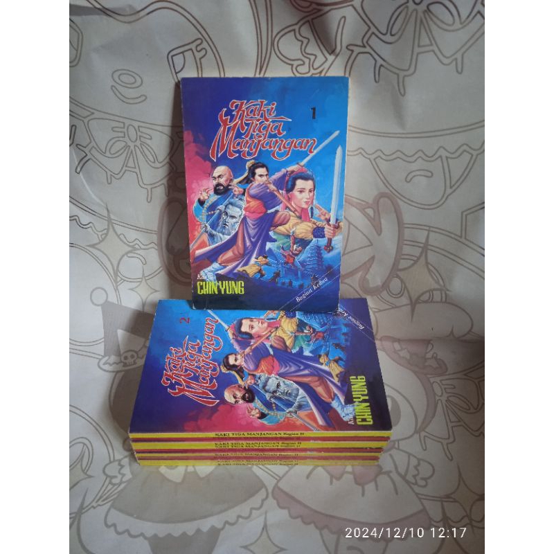 Jual buku cerita silat kaki tiga manjangan 1-11 tamat kurang no 5 ...