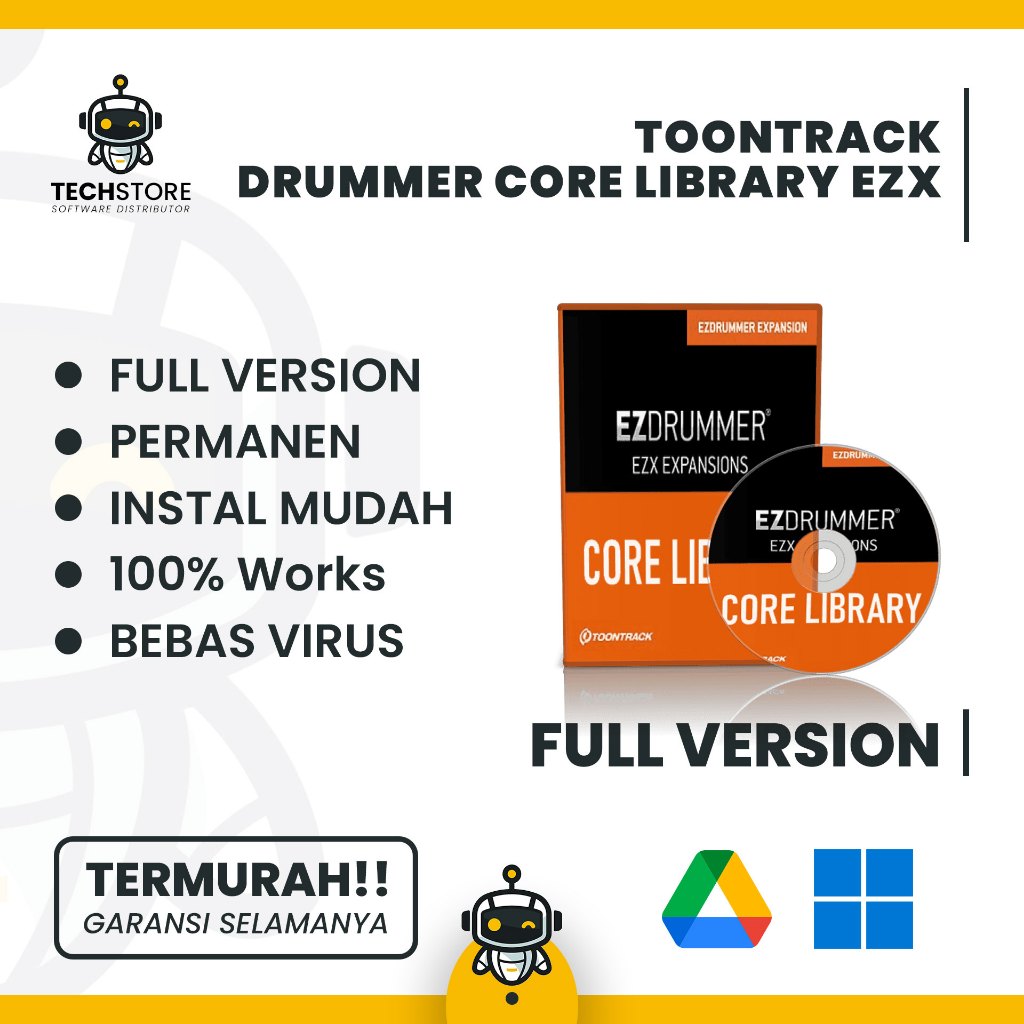 Jual Toontrack EZ/Superior drummer Core Library EZX | Windows Drummer ...