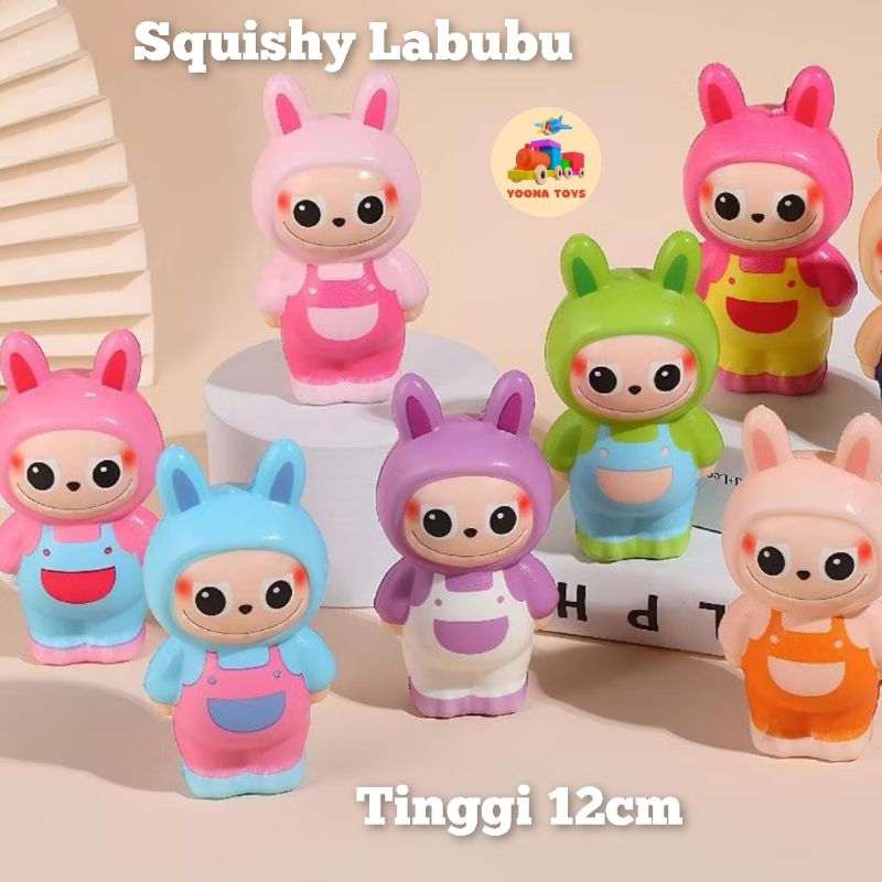 Jual YT Mainan Squishy Labubu Tinggi 12cm | Shopee Indonesia