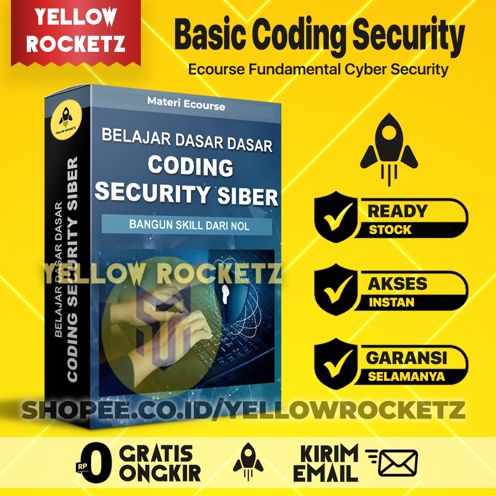 Jual BELAJAR KEAMANAN SIBER DARI NOL - Mahir CyberSecurity dari Dasar - Materi Video ...