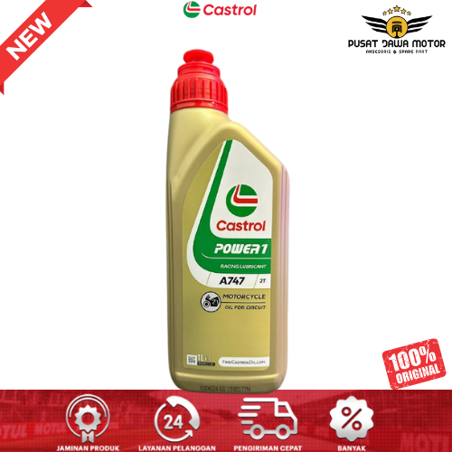 Jual Castrol A747 oli samping castrol A747 1 liter Original 100% ...