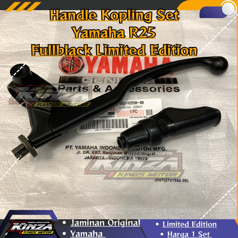 Jual HANDLE HANDEL KOPLING YAMAHA R25 HITAM FULL BLACK LIMITED EDITON ...