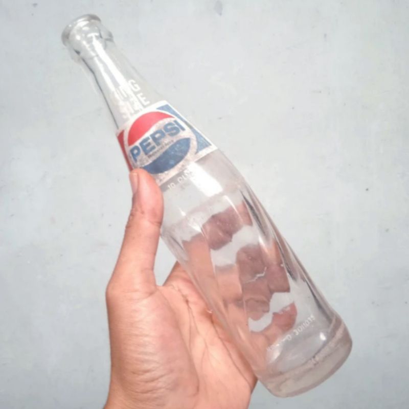 Jual Antik Vintage Dekorasi Botol Lama Minuman PEPSI KING SIZE Original ...