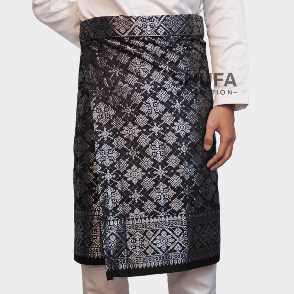 Jual Sarung Songket Melayu Instan Kain Sampin Batik Khas Akad Baju ...