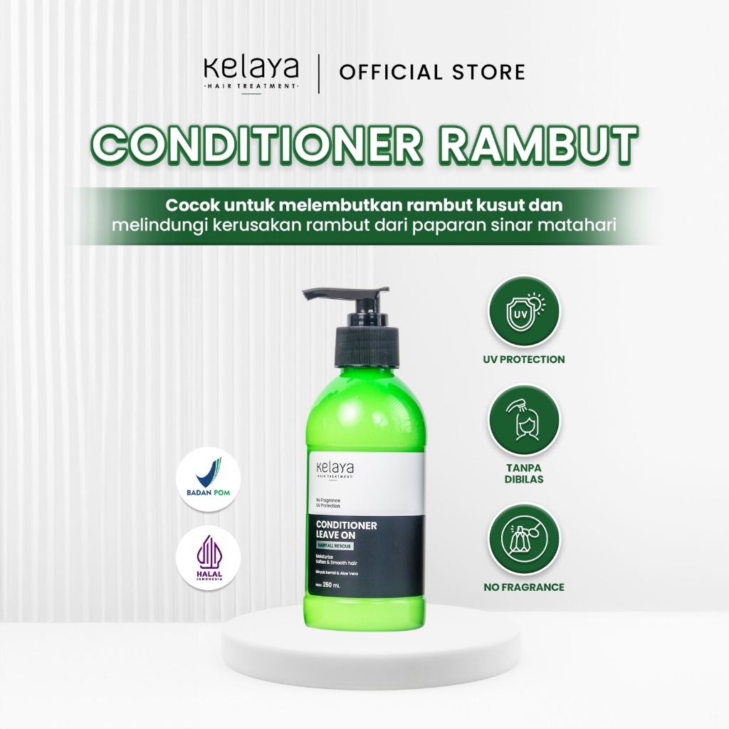 Jual KELAYA Conditioner Rambut Rontok 250ml Hair Treatment Conditioner ...