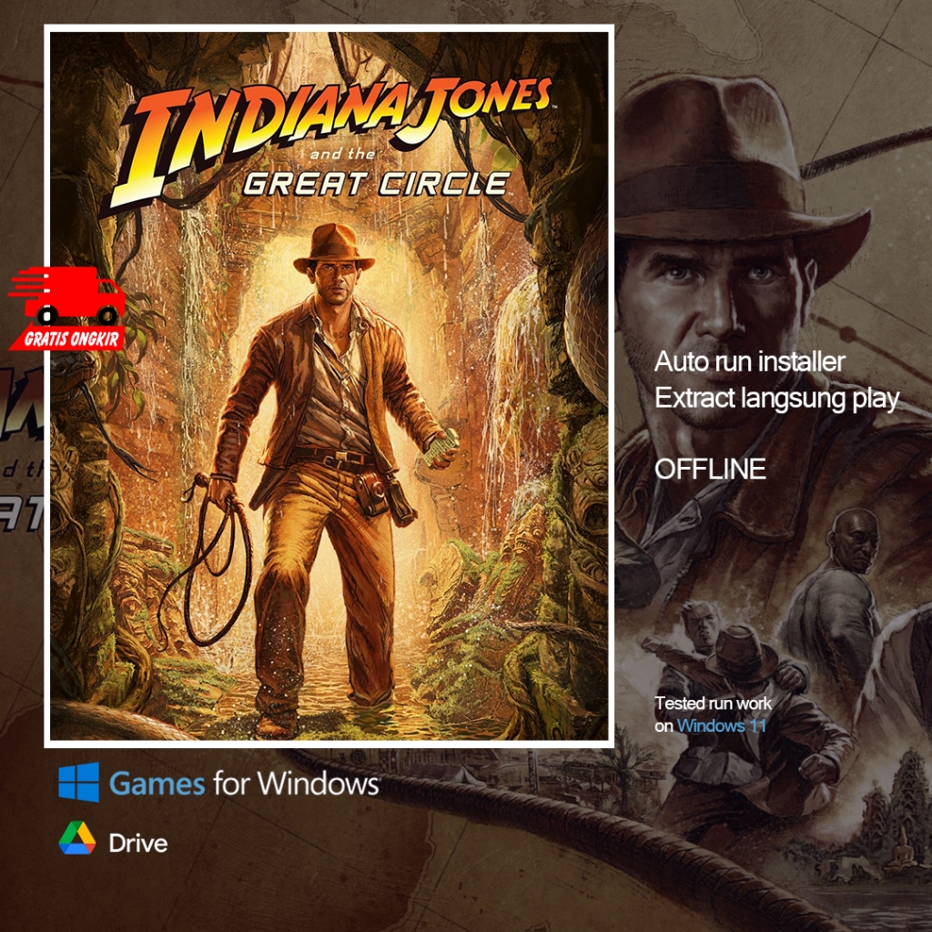 Jual Indiana Jones and the Great Circle - Game PC Action Adventure ...