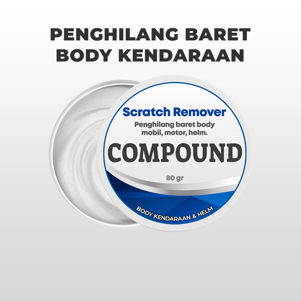 Jual K003 / 80gr White Rubbing Compound / Kompon Putih / Perawatan Body ...