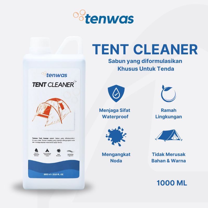 Jual Tenwas Tent Cleaner 1 Liter | Sabun Khusus Tenda Camping | Shopee ...