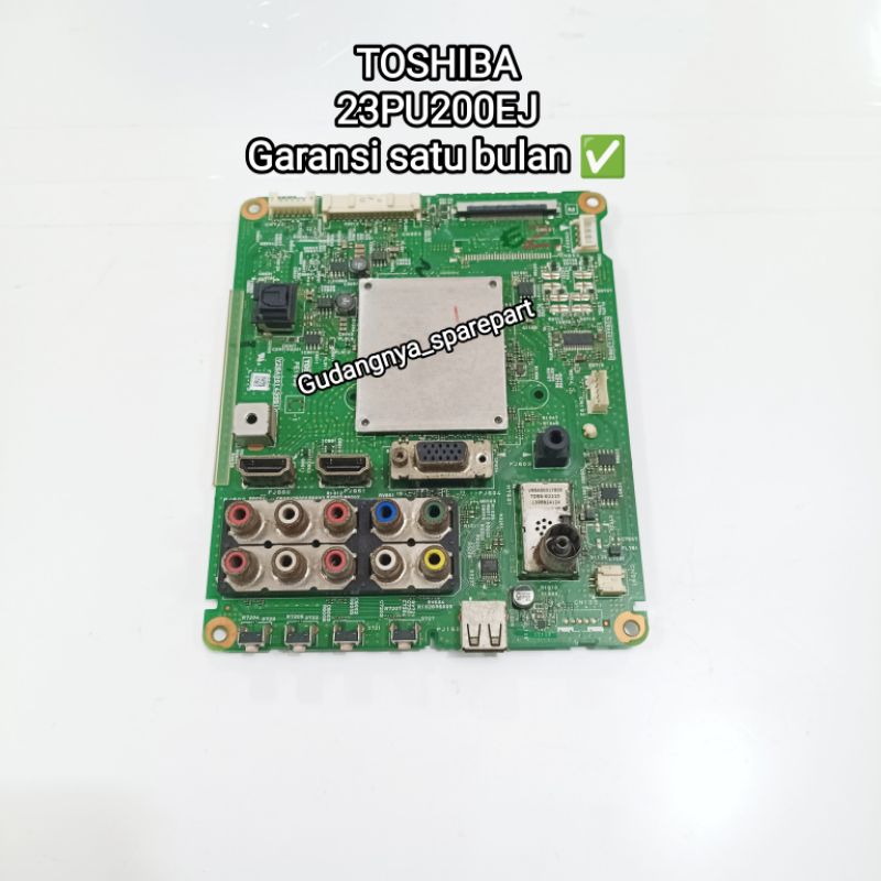 Jual Mb Toshiba 23PU200EJ mainboard mobo modul mesin tv motherboard | Shopee Indonesia